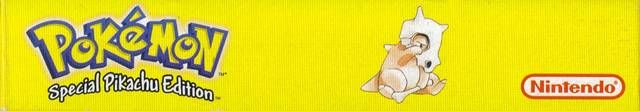 Pokémon Yellow Version: Special Pikachu Edition cover or packaging ...