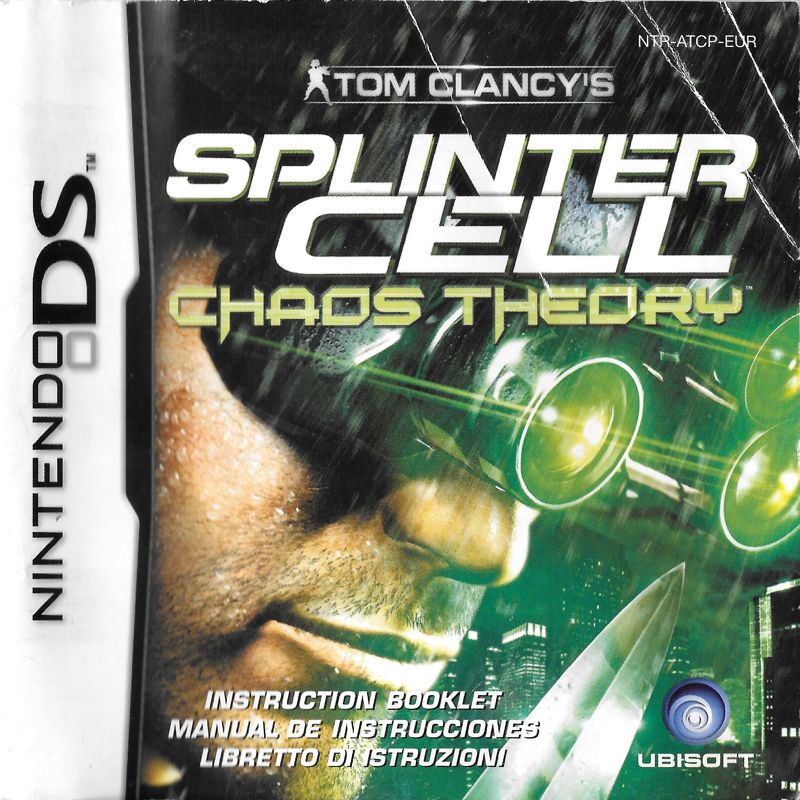 Tom Clancy's Splinter Cell: Chaos Theory cover or packaging material ...