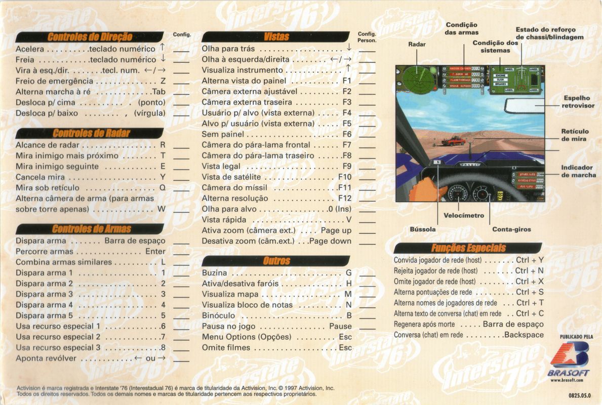 Interstate '76 cover or packaging material - MobyGames