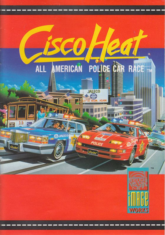 Cisco Heat: All American Police Car Race cover or packaging material ...