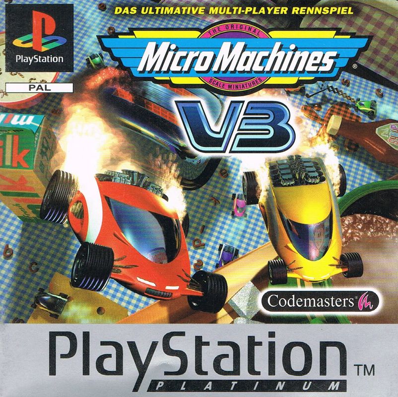 Micro Machines V3 cover or packaging material - MobyGames