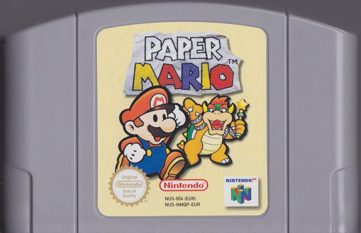 Paper Mario cover or packaging material - MobyGames