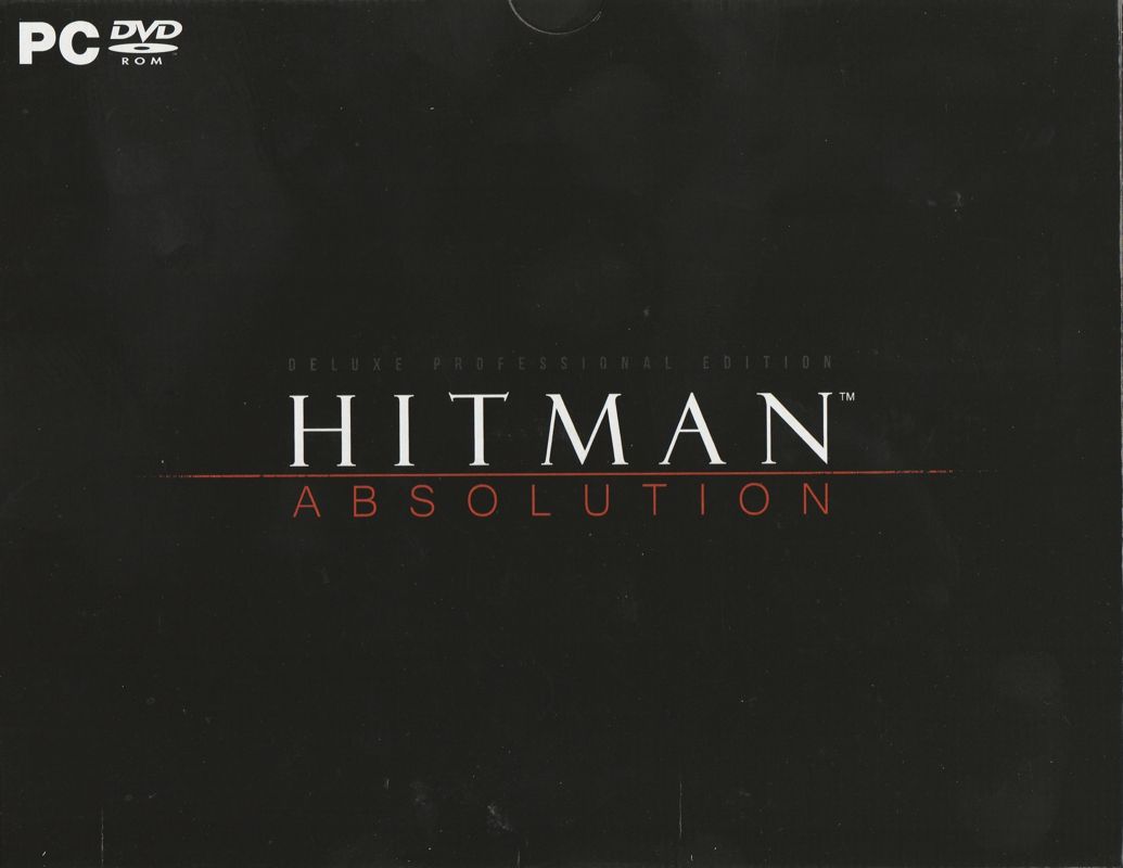 Hitman: Absolution (Deluxe Professional Edition) cover or packaging ...
