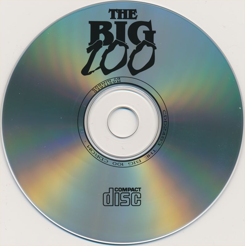 The Big 100 cover or packaging material - MobyGames