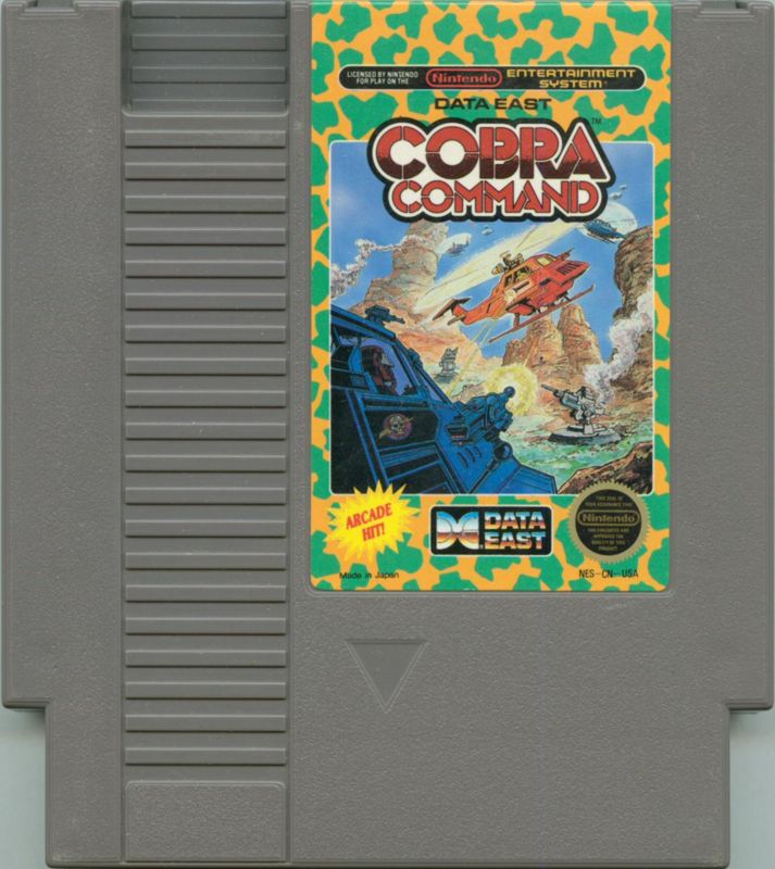 Cobra Command cover or packaging material - MobyGames