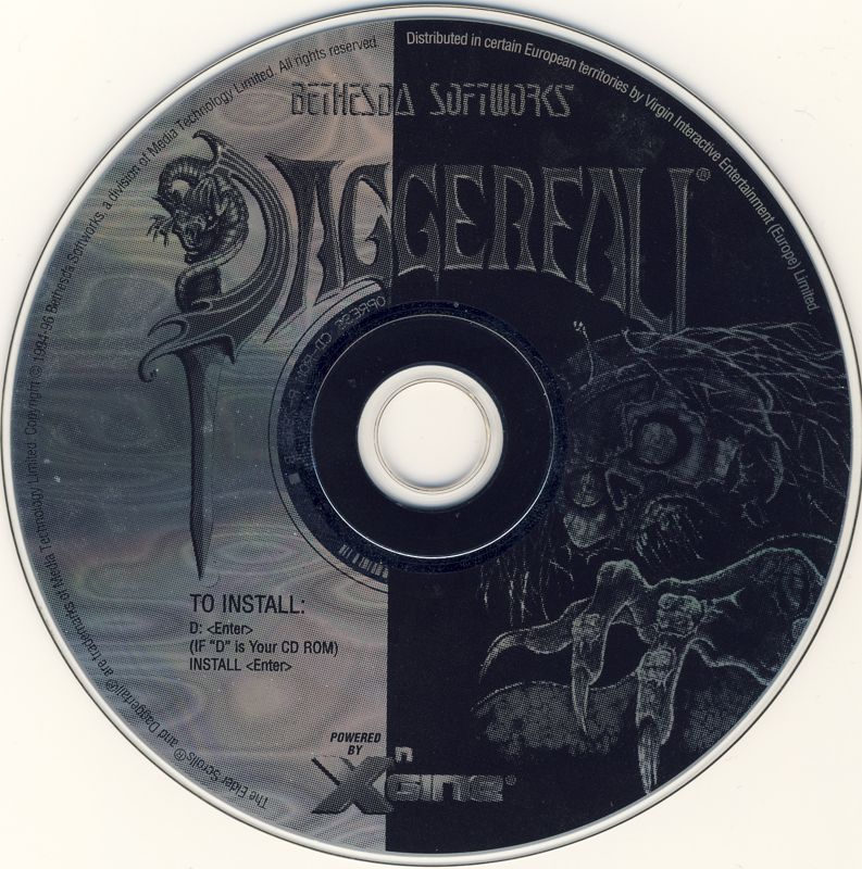 The Elder Scrolls: Chapter II - Daggerfall cover or packaging material ...