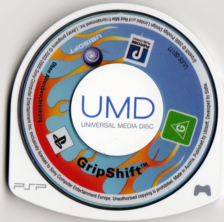 GripShift cover or packaging material - MobyGames