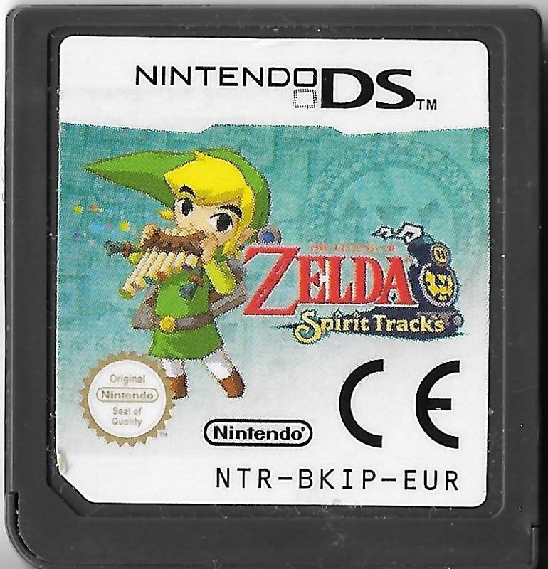 The Legend of Zelda: Spirit Tracks cover or packaging material - MobyGames