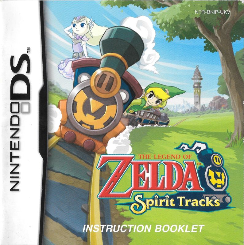 The Legend of Zelda: Spirit Tracks cover or packaging material - MobyGames