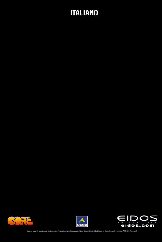 Project Eden cover or packaging material - MobyGames