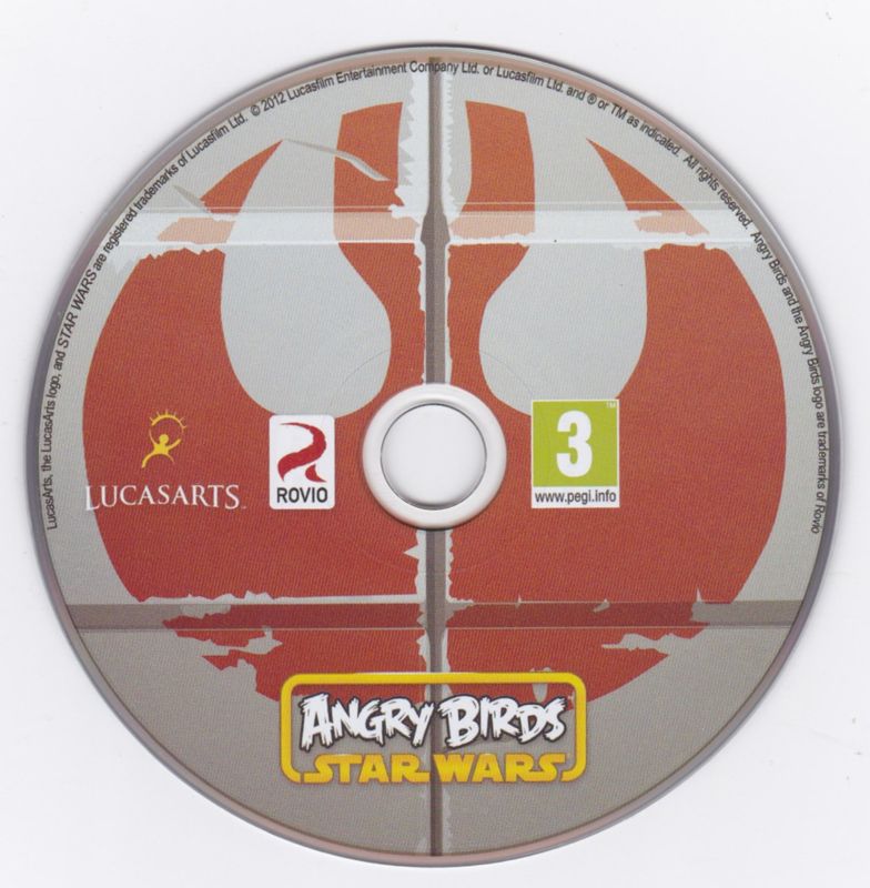 Angry Birds: Star Wars cover or packaging material - MobyGames