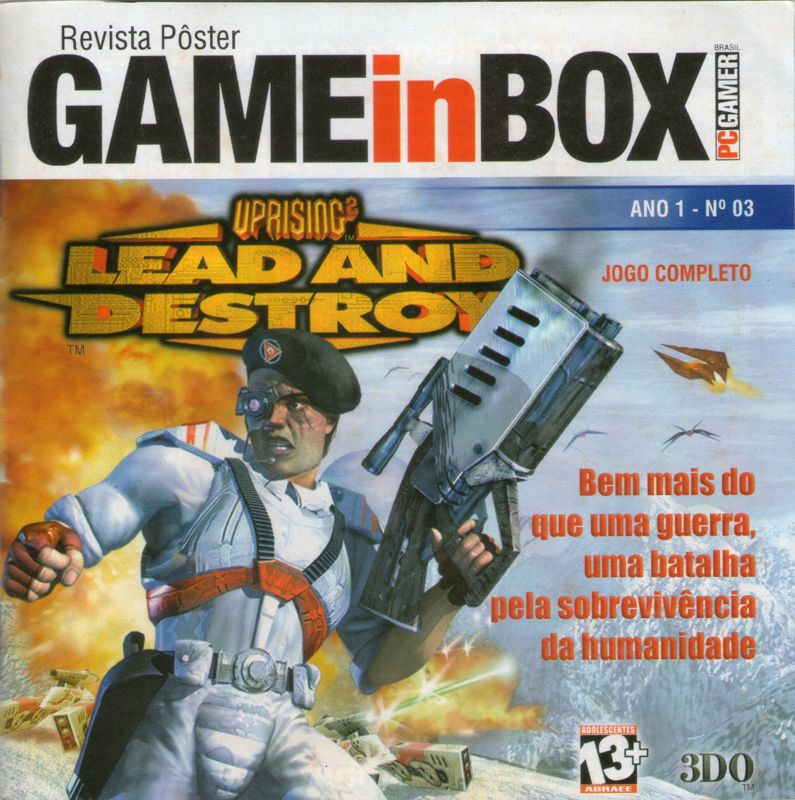 Uprising 2: Lead and Destroy cover or packaging material - MobyGames