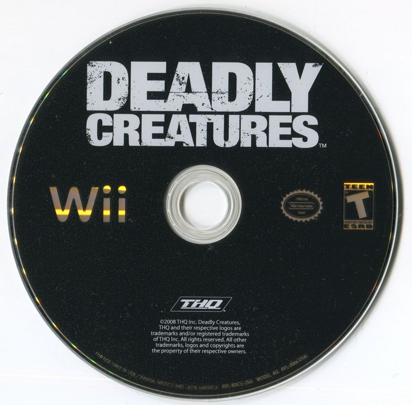 Deadly Creatures cover or packaging material - MobyGames