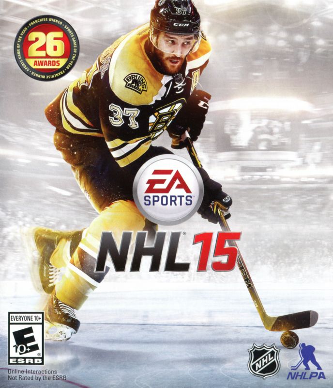 NHL 15 cover or packaging material - MobyGames