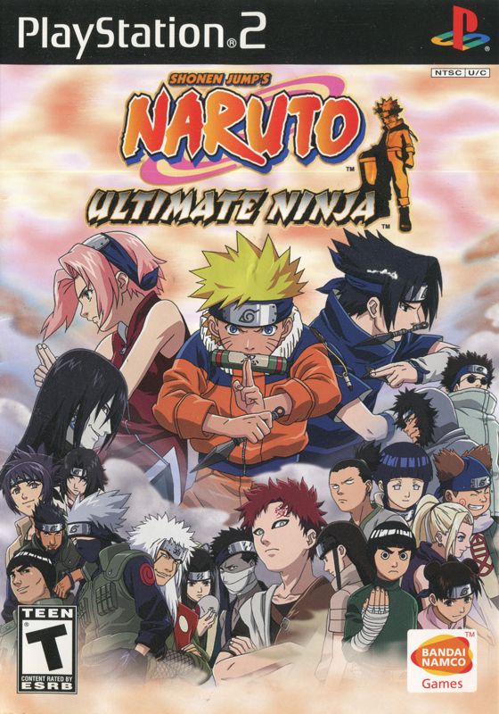 Naruto: Ultimate Ninja cover or packaging material - MobyGames