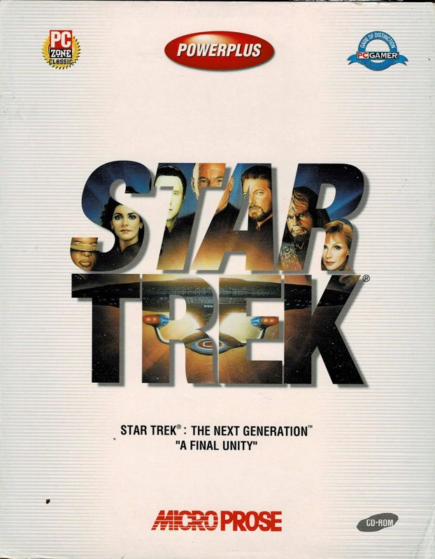 Star Trek: The Next Generation - "A Final Unity" cover or packaging ...