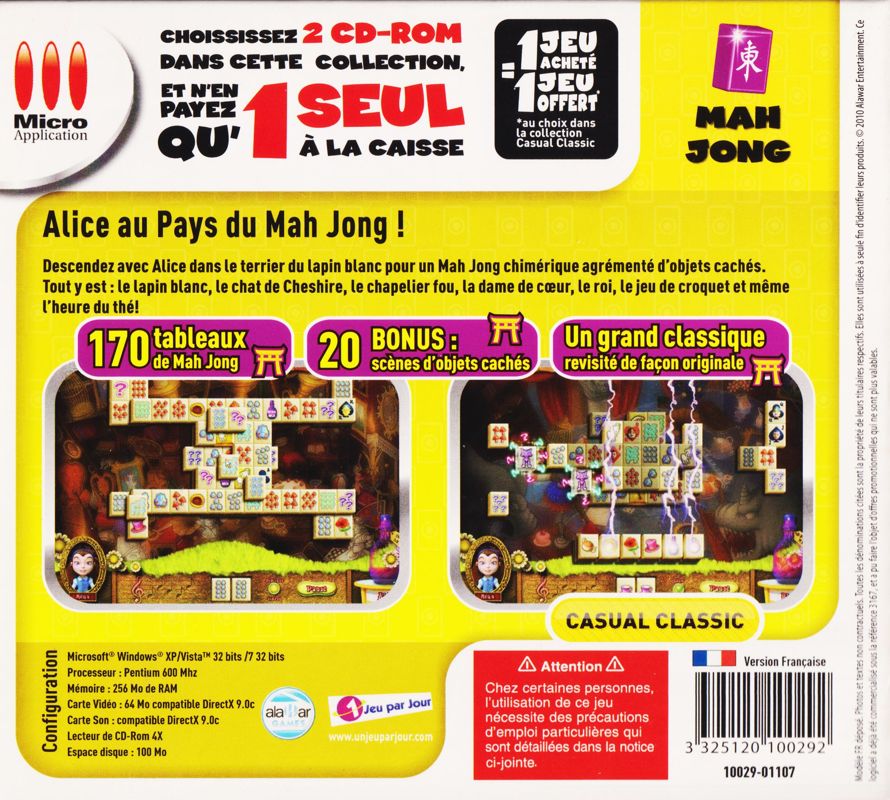 Alice's Magical Mahjong cover or packaging material - MobyGames