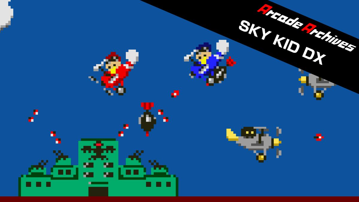 Sky Kid Deluxe cover or packaging material - MobyGames