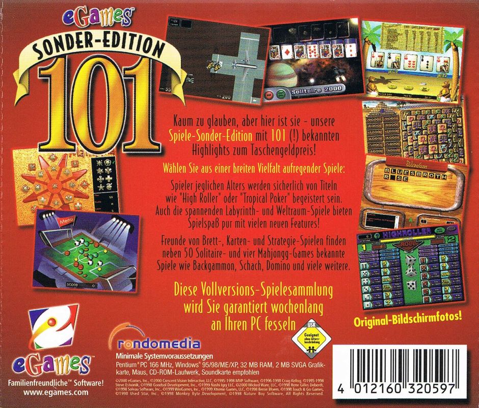 Collector's Edition 101 cover or packaging material - MobyGames