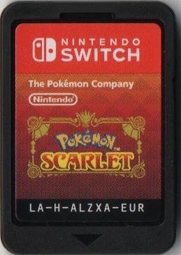 Pokémon Scarlet cover or packaging material - MobyGames