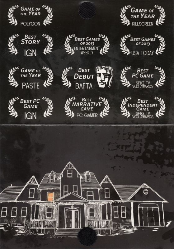 Gone Home cover or packaging material - MobyGames