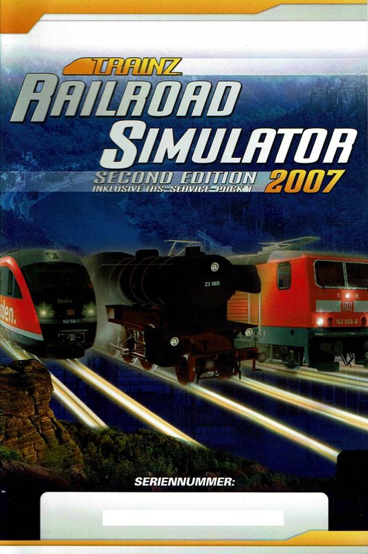 Trainz Railroad Simulator 2007 - Second Edition cover or packaging material - MobyGames