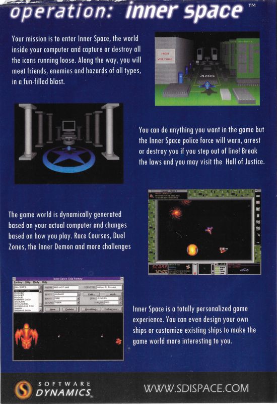 Operation: Inner Space cover or packaging material - MobyGames
