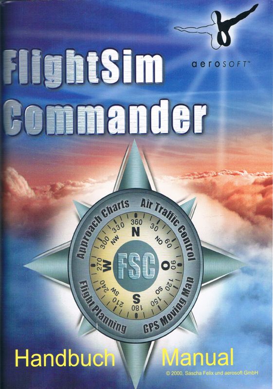FlightSim Commander cover or packaging material - MobyGames