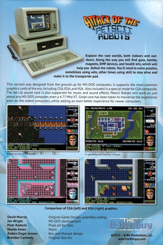 Attack of the Petscii Robots cover or packaging material - MobyGames