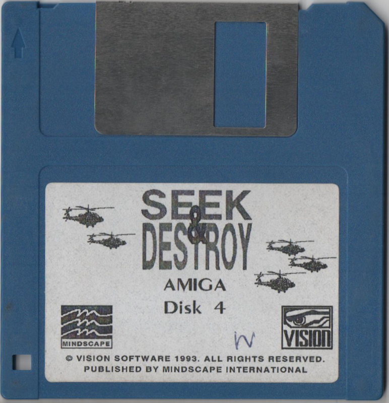 Seek and Destroy cover or packaging material - MobyGames