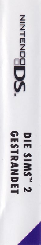 The Sims 2: Castaway cover or packaging material - MobyGames