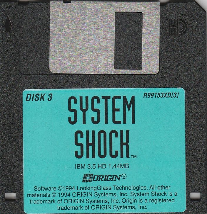 System Shock cover or packaging material - MobyGames