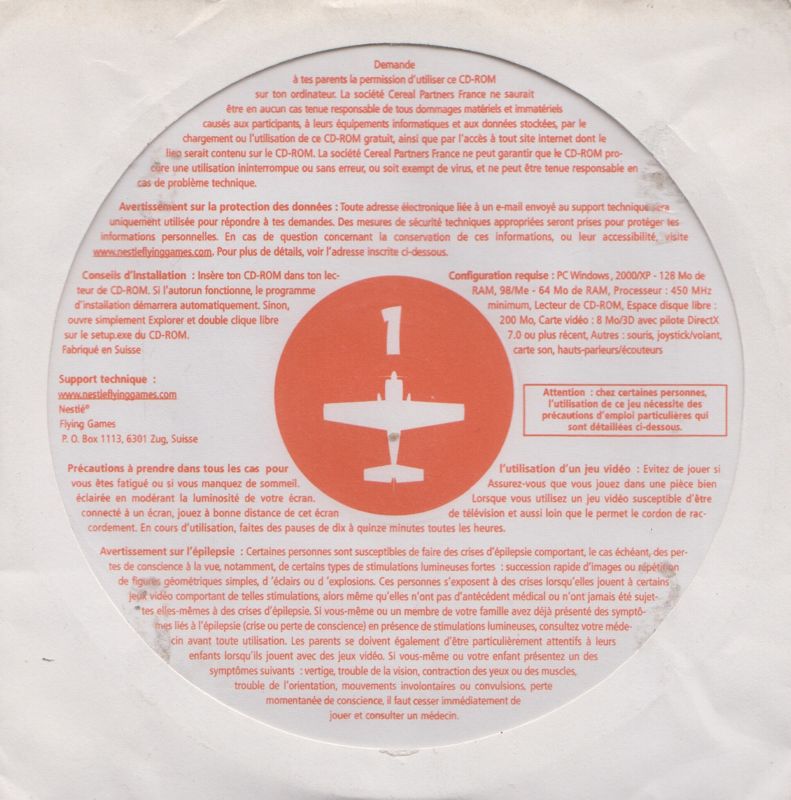 Nestlé Flying Game #1: Aero Racer - MobyGames