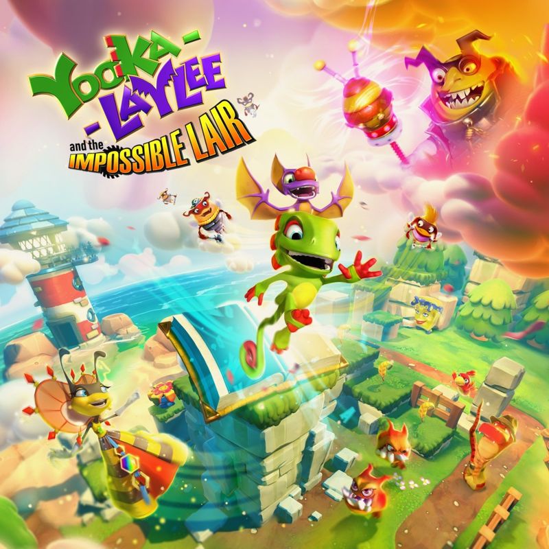 Yooka-Laylee and the Impossible Lair cover or packaging material ...