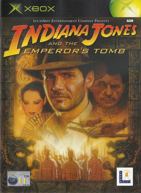 Indiana Jones and the Emperor's Tomb cover or packaging material ...