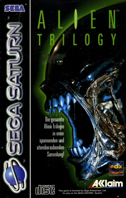 Alien Trilogy cover or packaging material - MobyGames