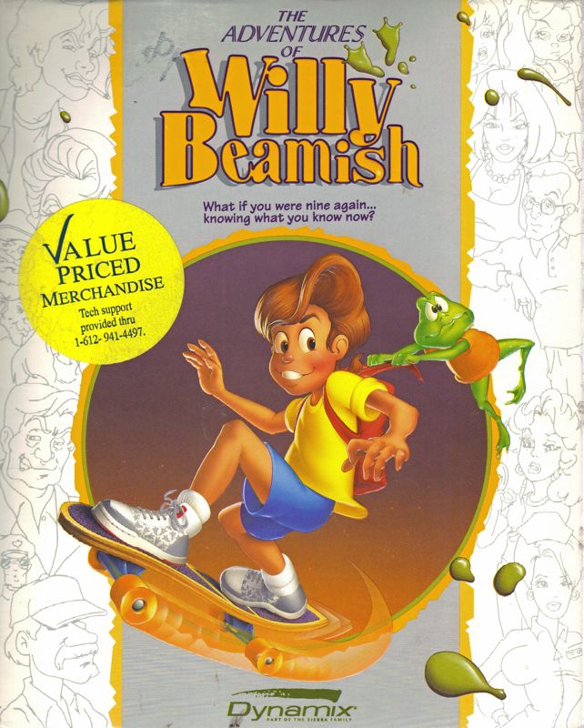 The Adventures of Willy Beamish cover or packaging material - MobyGames