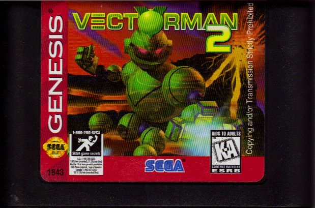 Vectorman 2 cover or packaging material - MobyGames