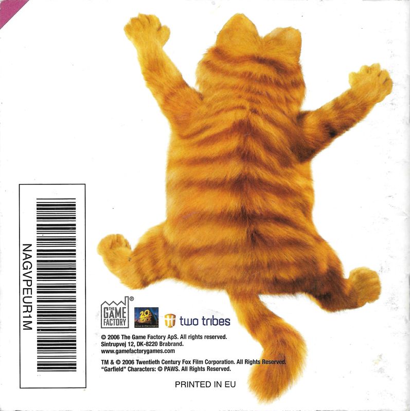 Garfield: A Tail of Two Kitties cover or packaging material - MobyGames