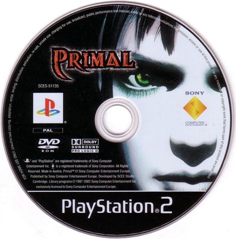 Primal (Collector's Edition) cover or packaging material - MobyGames