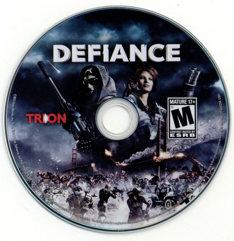 Defiance cover or packaging material - MobyGames
