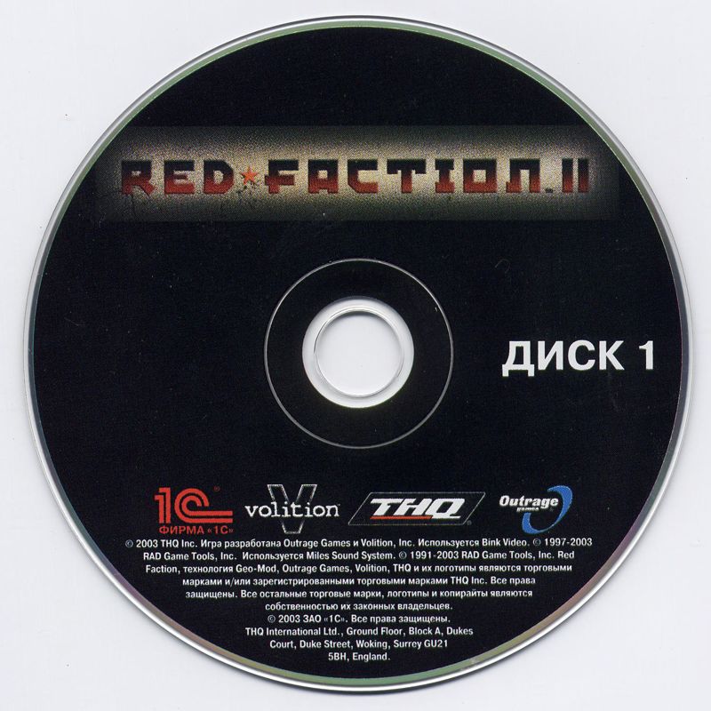 Red Faction II cover or packaging material - MobyGames