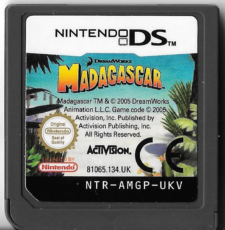 Madagascar cover or packaging material - MobyGames