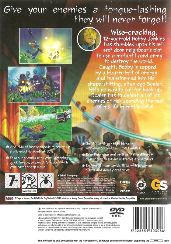 Scaler cover or packaging material - MobyGames