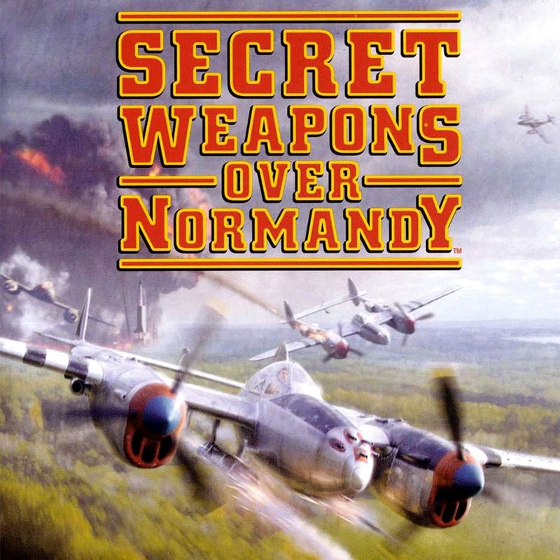 Secret Weapons Over Normandy cover or packaging material - MobyGames
