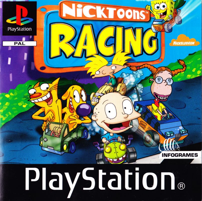 Nicktoons Racing cover or packaging material - MobyGames