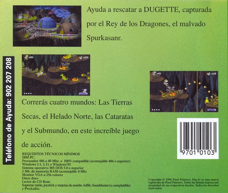 Dig It! cover or packaging material - MobyGames