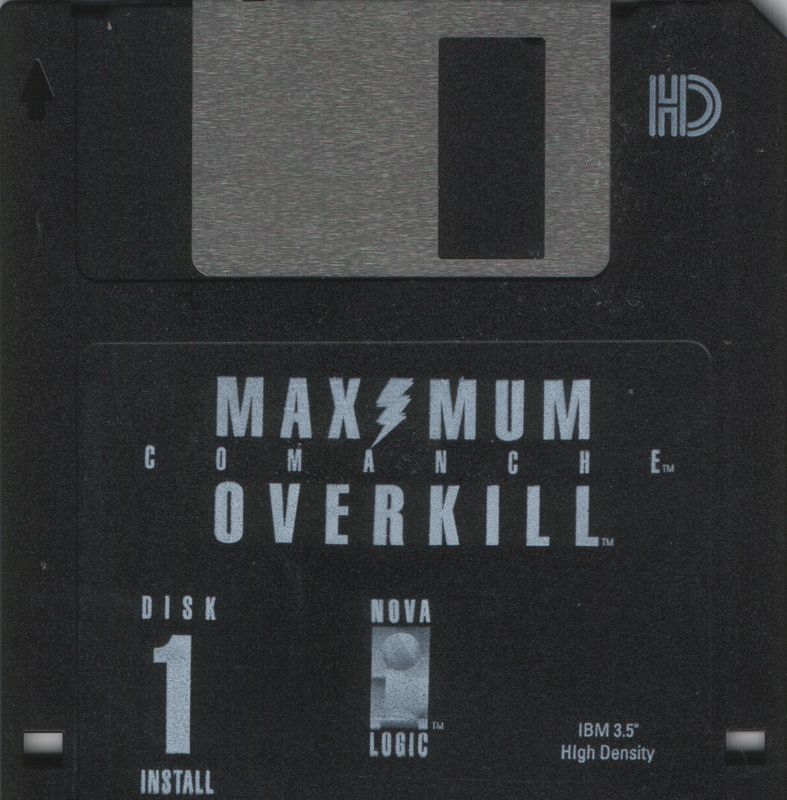 Comanche: Maximum Overkill cover or packaging material - MobyGames