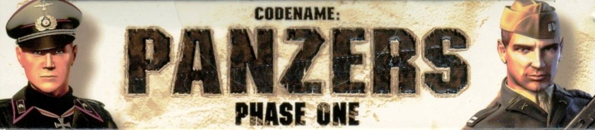 Codename: Panzers - Phase One cover or packaging material - MobyGames