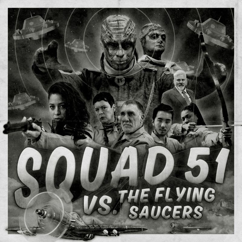 Squad 51 vs. the Flying Saucers cover or packaging material - MobyGames